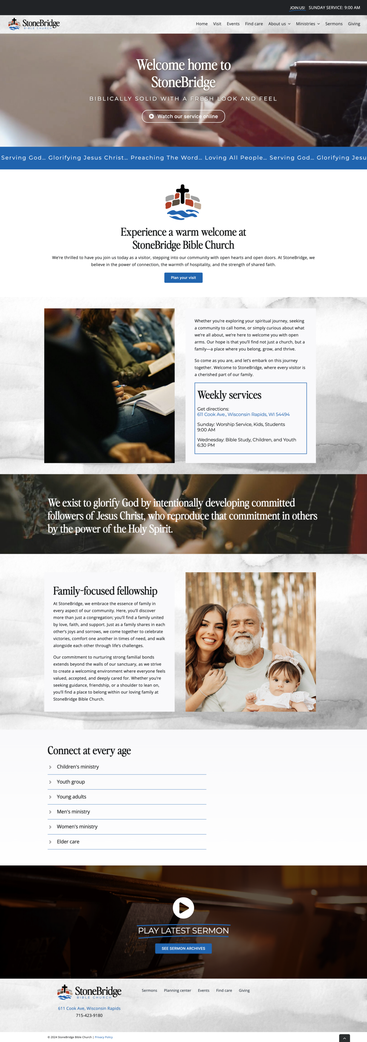 StoneBridge Bible Church - Amberly Creative